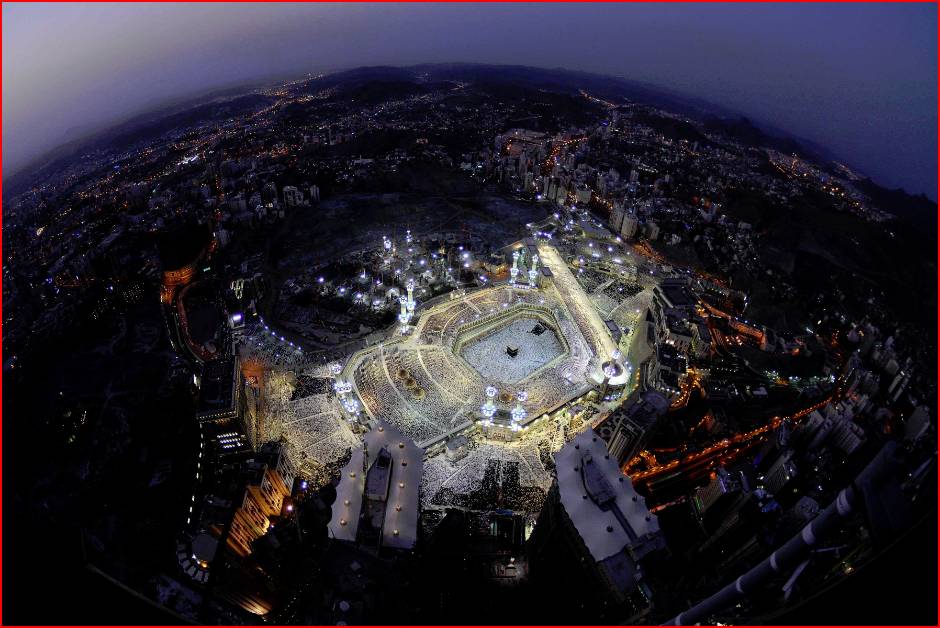 An Aerial View of Mecca – The Muslim Times