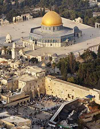 temple mount from above – The Muslim Times