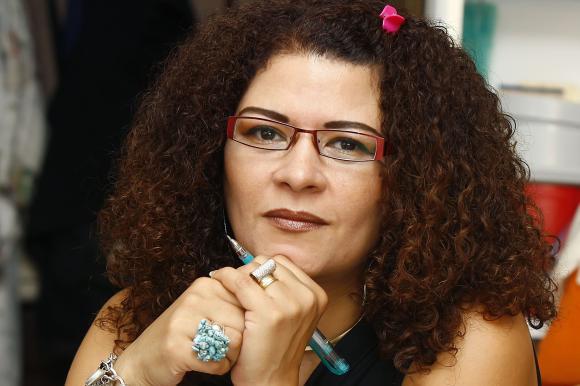 Prominent Egyptian poet Fatima Naoot is pictured in Cairo – The Muslim ...
